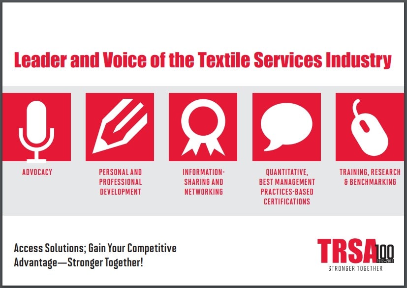 TRSA represents companies that supply, launder and maintain linens and ...