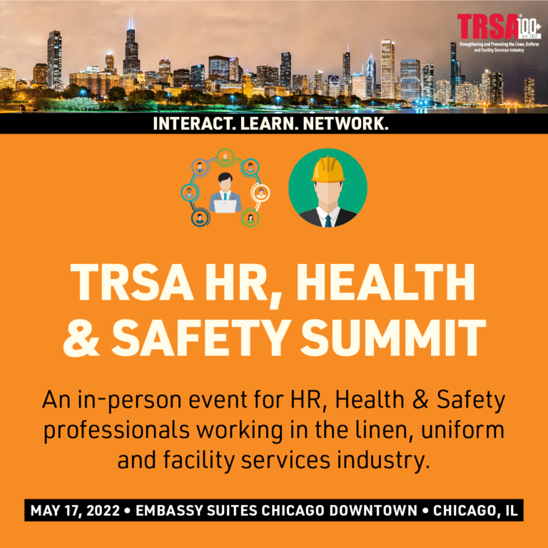 TRSA represents companies that supply, launder and maintain linens and ...