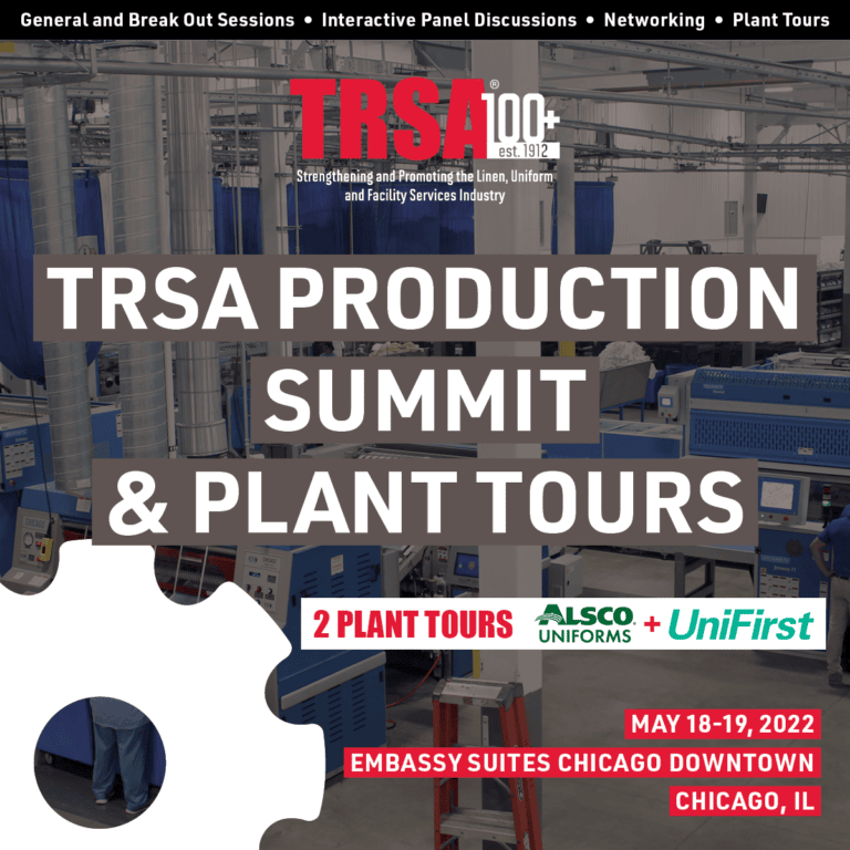 TRSA represents companies that supply, launder and maintain linens and ...