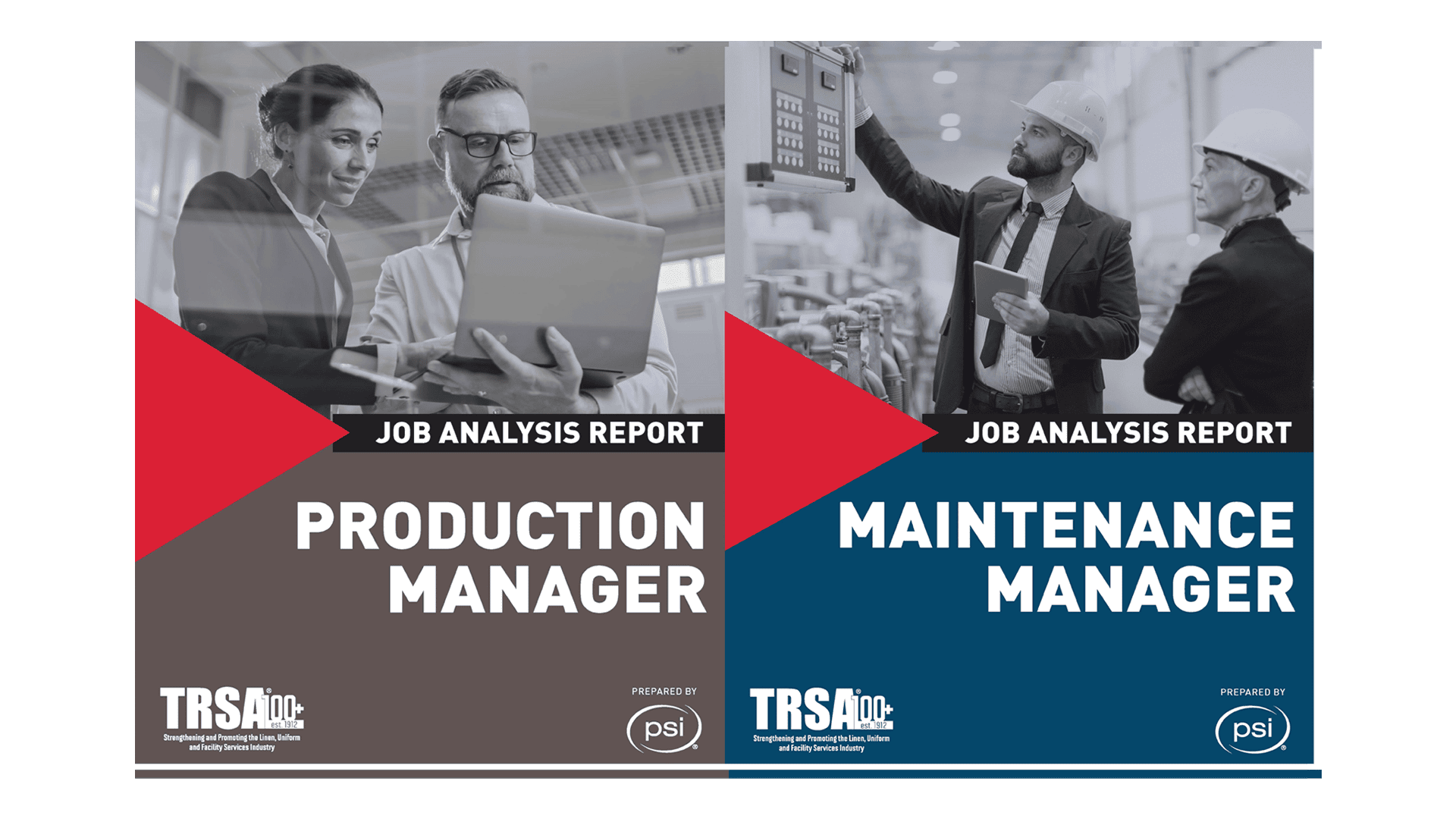 TRSA Production Manager & Maintenance Manager Job Analyses Combo ...
