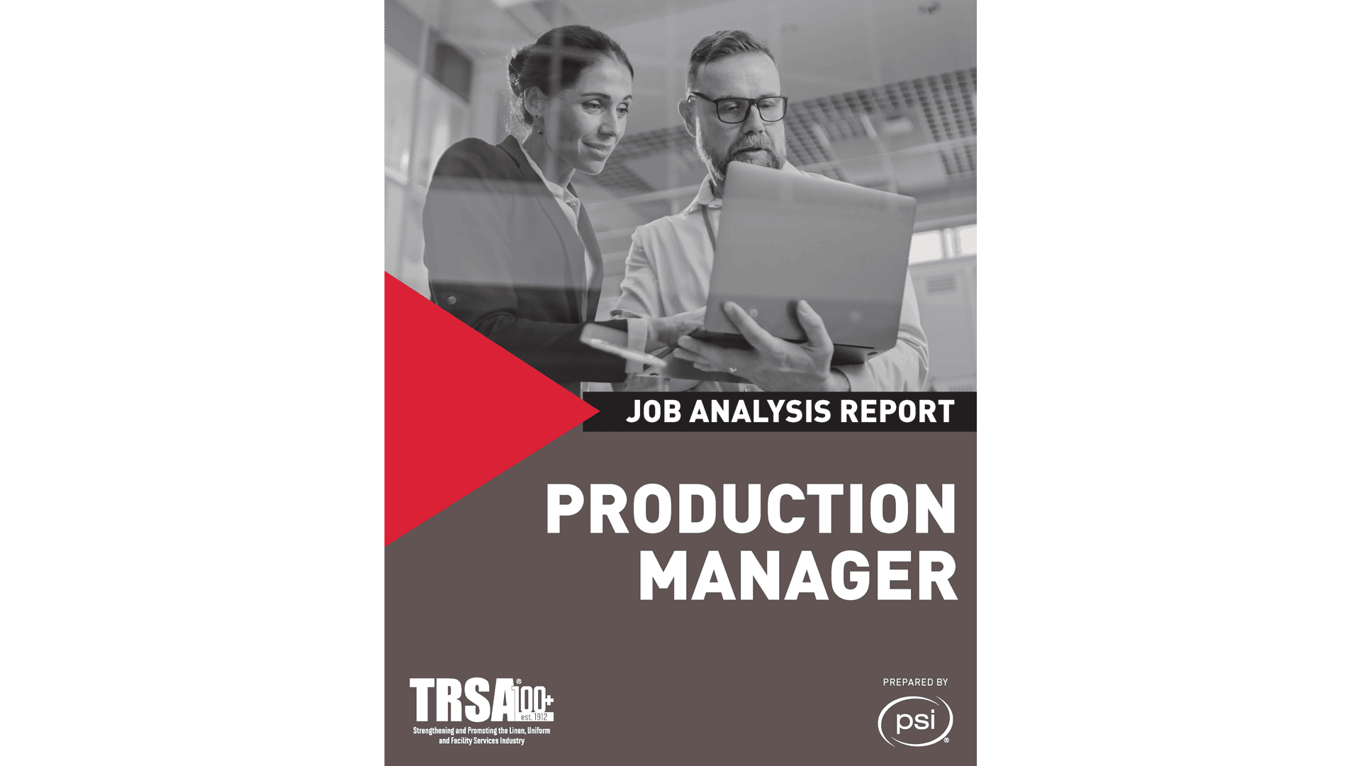 TRSA Production Manager Job Analysis – Textile Rental Services Association
