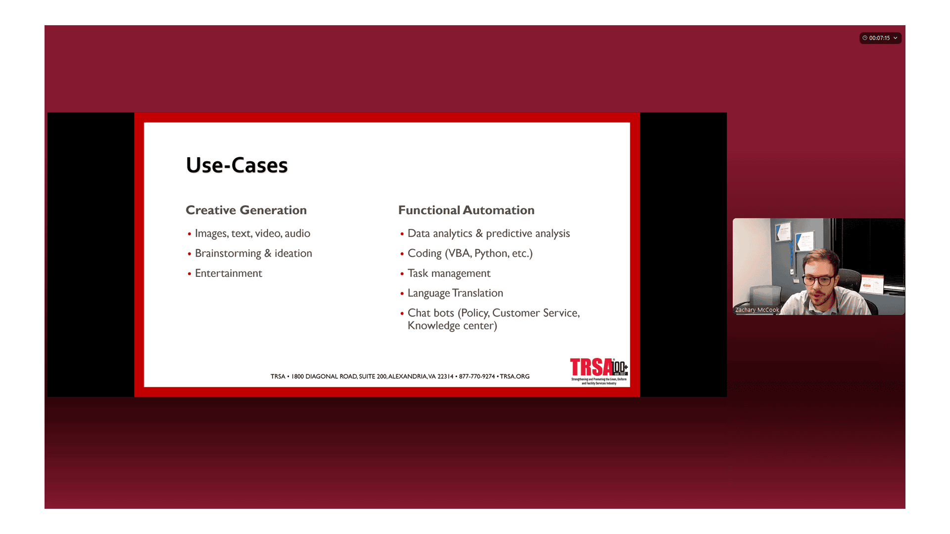 Textile Rental Services Association - Strengthening and promoting the ...